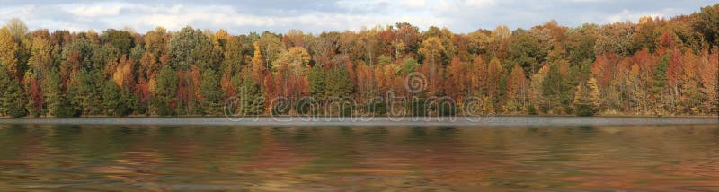 Panorama in fall stock image. Image of outdoors, wide - 7112947