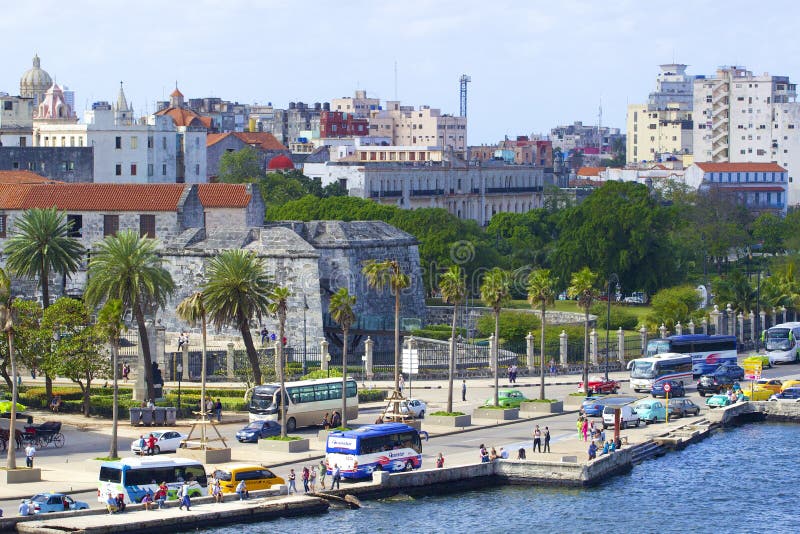 Panorama in Havana, Cuba, Caribbean Editorial Image - Image of ...