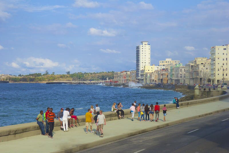 Panorama in Havana, Cuba, Caribbean Editorial Image - Image of ...
