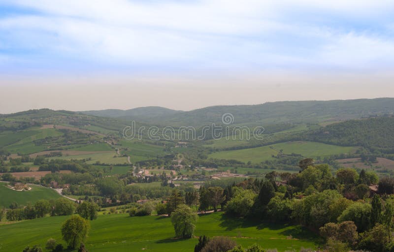 View from Todi city stock photo. Image of mountain, grow - 115797352