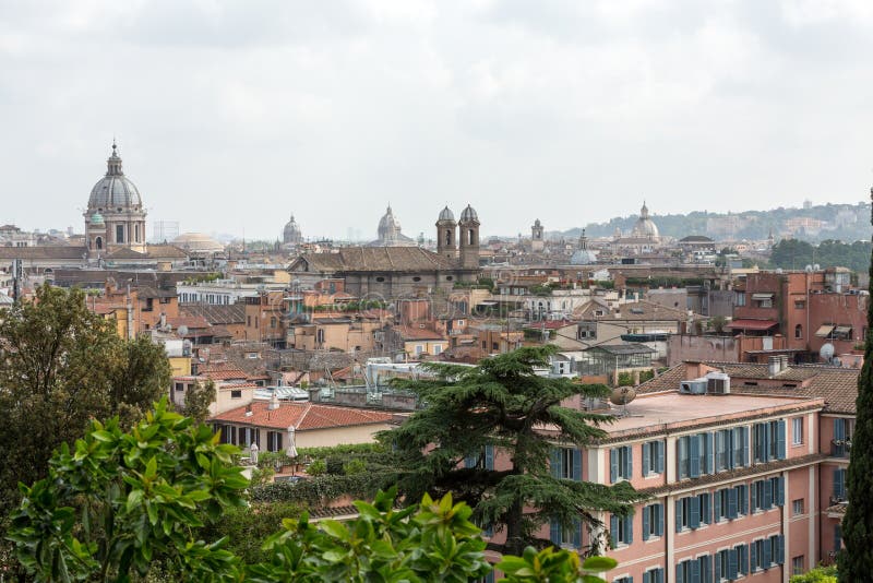 Panorama Historic Districts Rome Stock Photos - Free & Royalty-Free ...