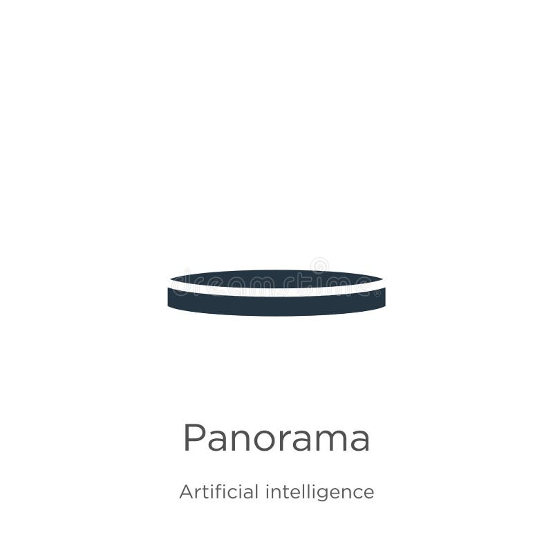 Panorama Icon Vector. Trendy Flat Panorama Icon from Augmented Reality ...
