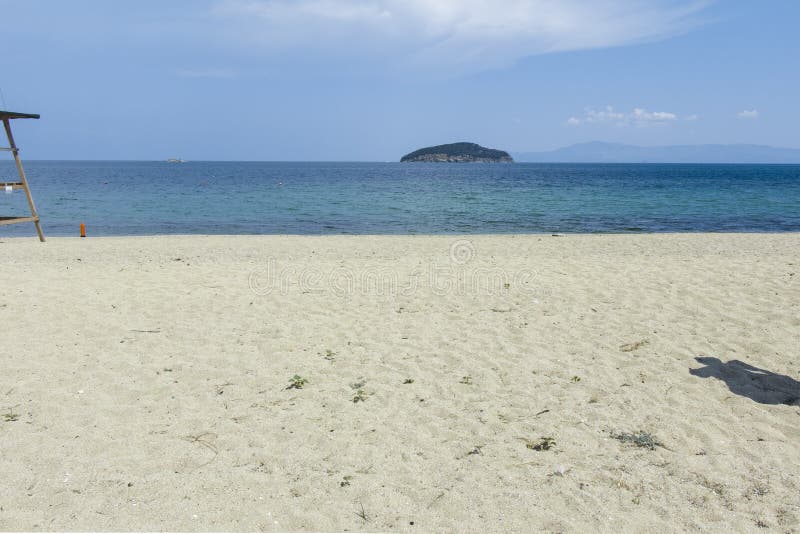 Nea Iraklitsa in Greece. stock image. Image of landscape - 100585581