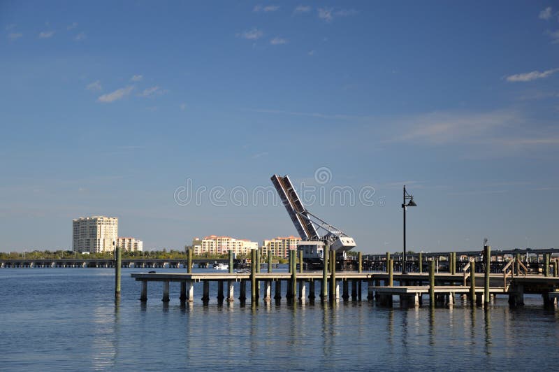 Panorama at the Manatee River, Bradenton, Florida Stock Image - Image ...