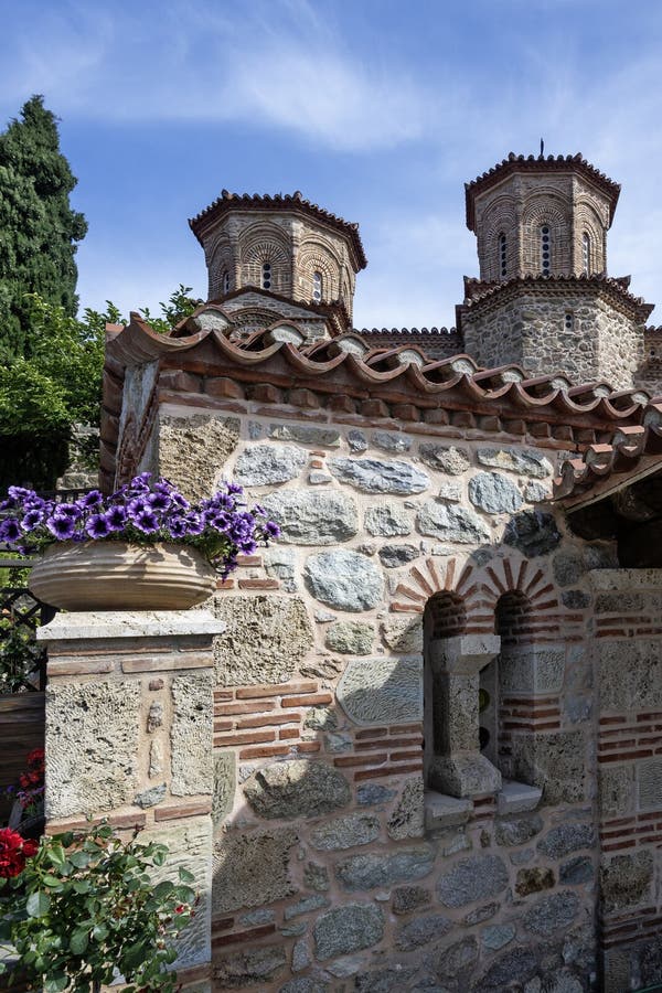 Panorama of Meteora Monasteries, Thessaly, Greece Stock Image - Image ...