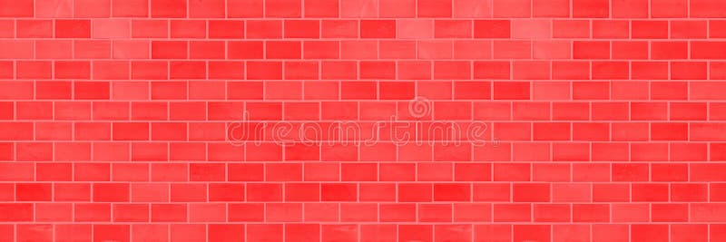 Modern Red Brick Wall Texture for Background Stock Photo - Image of ...