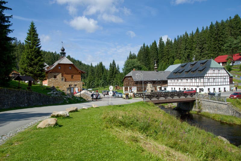 Panorama Modrava, Sumava, Czech Republic Editorial Photo - Image of ...