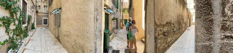 Panoramic View of a Section of Split, Croatia Editorial Image - Image ...