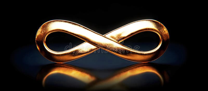Infinity Symbol. AI Generated. Stock Illustration - Illustration of ...