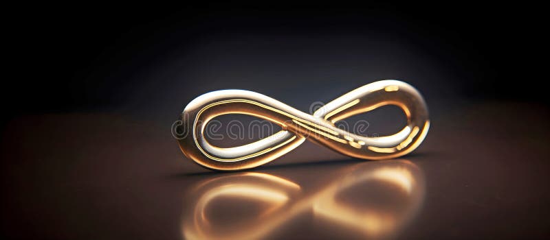 Infinity Symbol. AI Generated. Stock Illustration - Illustration of ...
