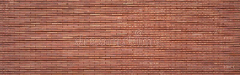 Panorama Orange Brown Old Brick Wall Panel Exterior Design Abstract ...