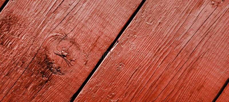 Panorama of the Red Painted Board. Stock Photo - Image of texture ...