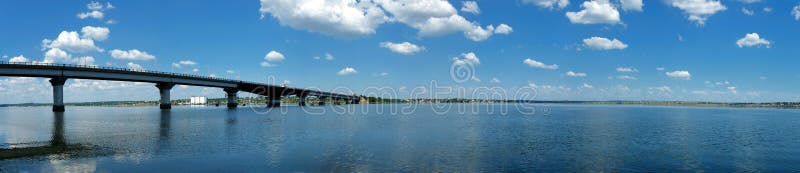 Panorama of river stock image. Image of urban, color, beach - 5900853