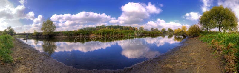 Panorama River Picture. Image: 9540689