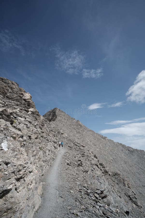 Panorama of the Rocciamelone Stock Photo - Image of hill, horizon ...