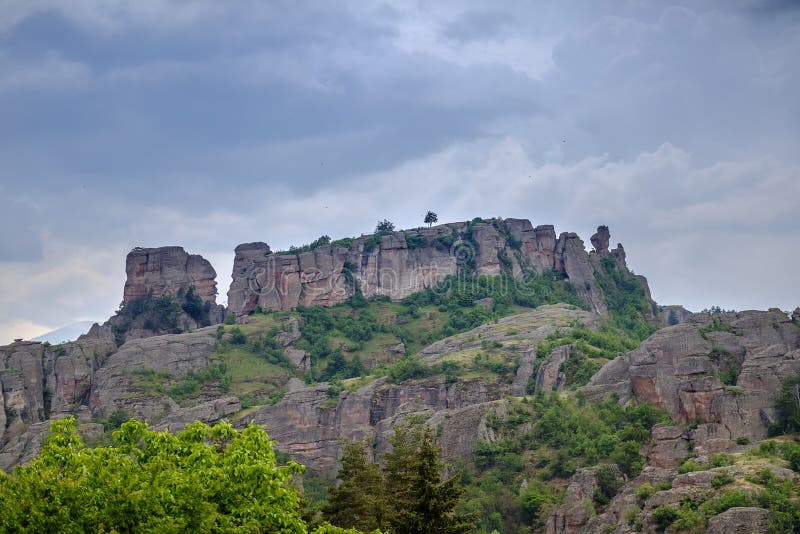 Panorama of the Rocky Ridge Stock Image - Image of grant, fascinating ...