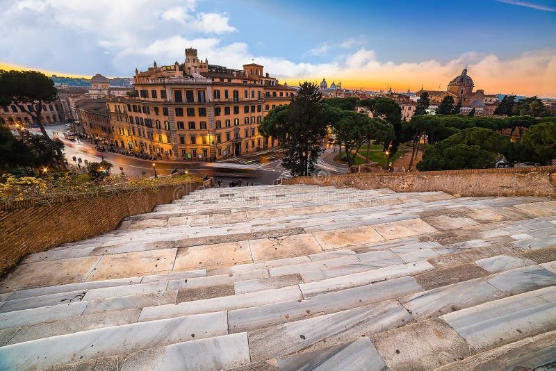 Panorama of Rome stock photo. Image of rome, building - 83916872