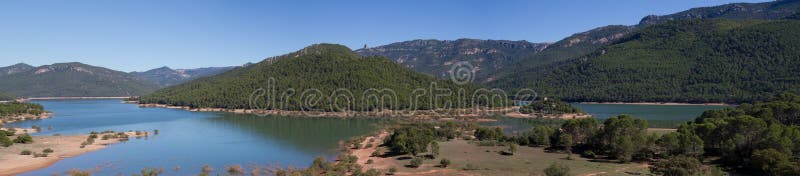 Panorama of Sierra Cazorla stock image. Image of spain - 17305023
