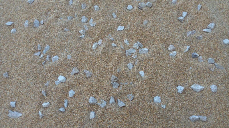 Panorama of Small Pebbles and Fine Sand Stock Photo - Image of asphalt ...