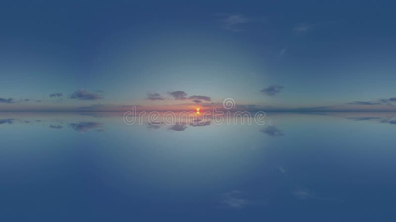 360 Panorama Spherical Vr Clouds, Timelapse Sky View Cloudy Nature ...