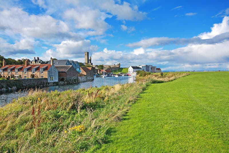 Panorama of St Andrews, Fife, Scotland Stock Photo - Image of landscape ...