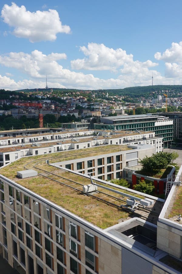 The Viewing Point at Library in Stuttgart, Germany Stock Photo - Image ...