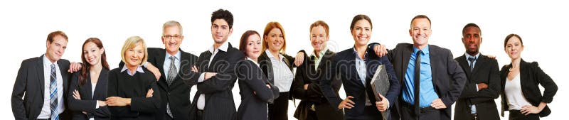 Panorama From Successful Business Team Partners Stock Photo - Image of ...
