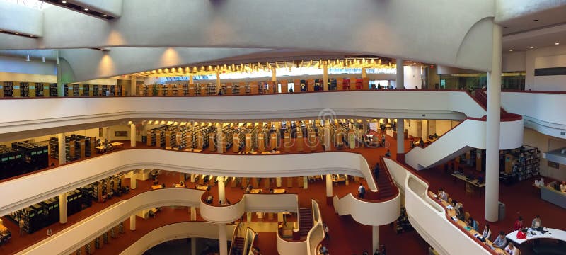 Panorama of the Toronto Reference Library Editorial Stock Photo - Image ...