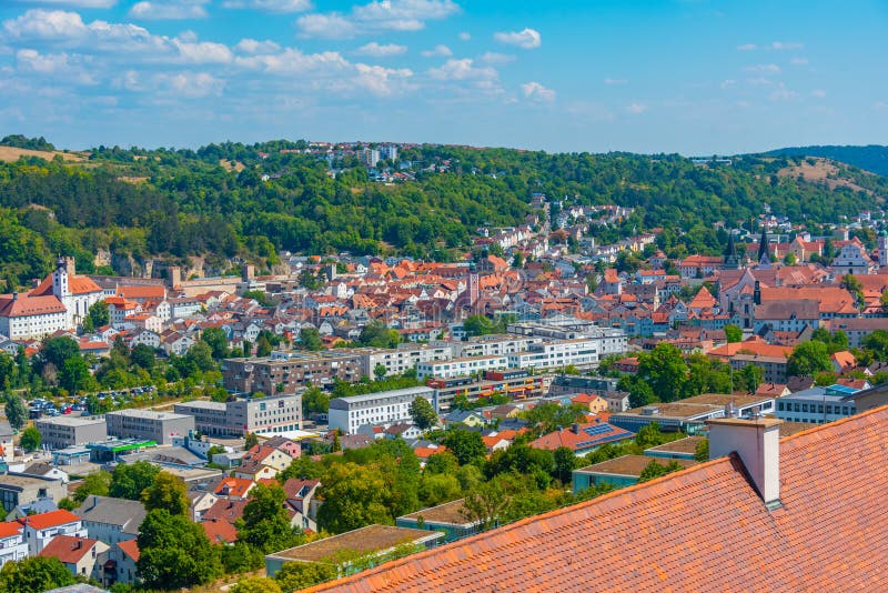 Panorama View of German Town Eichstatt Stock Image - Image of panorama ...