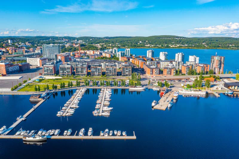 Panorama View of Jyvaskyla, Finland Editorial Stock Image - Image of ...