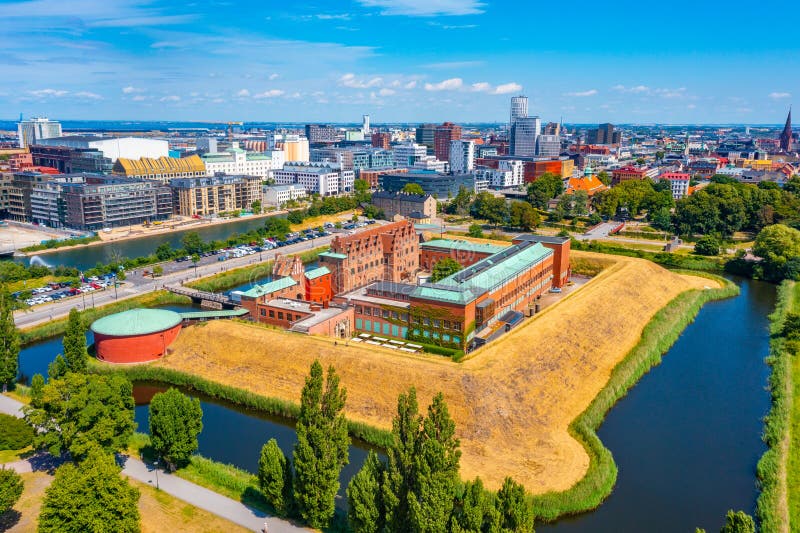 Panorama View of Malmo Castle in Sweden Stock Photo - Image of sweden ...