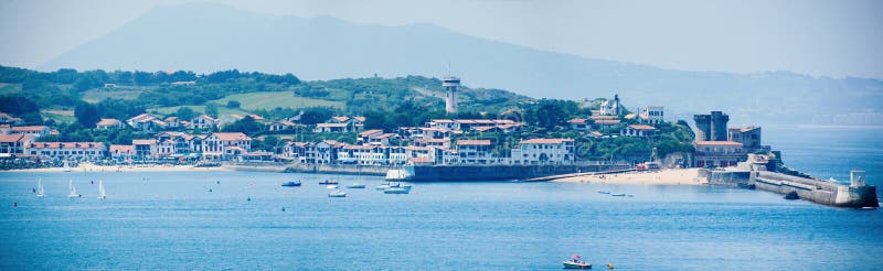 Panorama View of Spanish City Stock Photo - Image of scenic, european ...