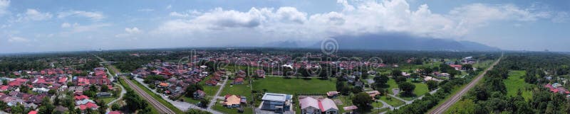 Panorama View from Top at Malim Nawar, Perak Stock Photo - Image of ...