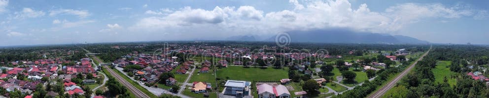 Panorama View from Top at Malim Nawar, Perak Stock Photo - Image of ...