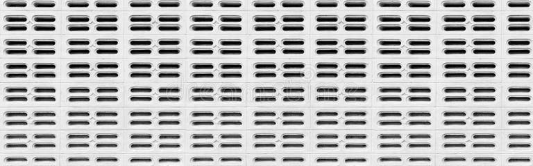 White Cement Brick Vent Block Wall Pattern Texture and Background ...