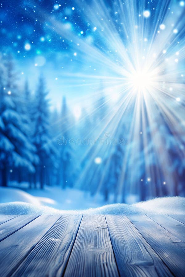 Panoramic Abstract Blue Background for Product Presentation with ...