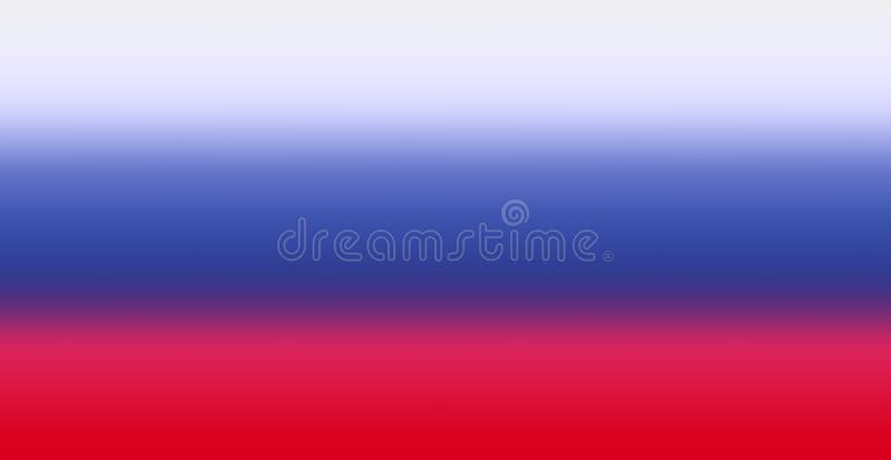 Panoramic Abstract Gradient Flag of Russia - Vector Stock Vector ...
