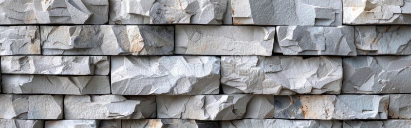 Corrugated White and Gray Concrete Texture Background Panorama Banner ...