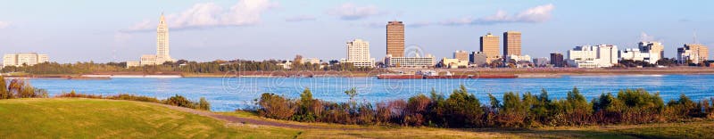Panoramic Baton Rouge stock photo. Image of panoramic - 44337916