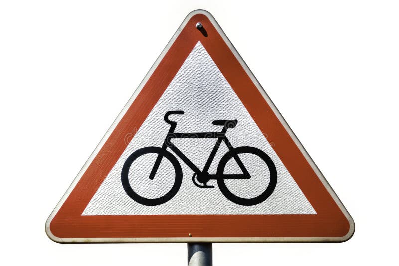 Panoramic Bicycle Warning Sign: Ensuring Cyclist Safety on Roads and ...