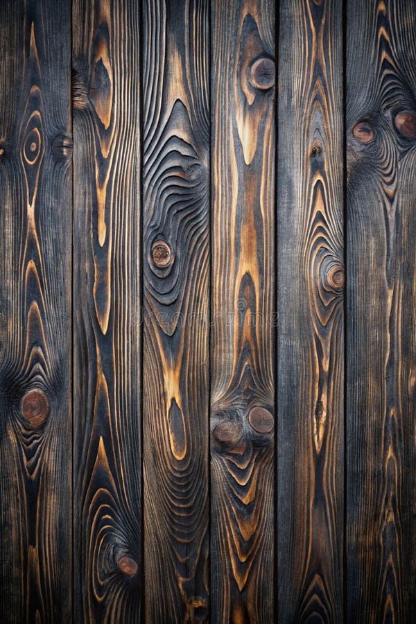 Panoramic Black Vintage Wooden Table Top Texture Stock Illustration ...