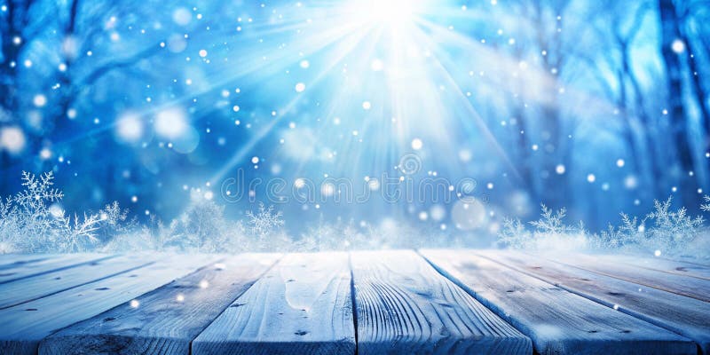 Panoramic Blue Background with Soft Sunlight and Subtle Shadow Effects ...