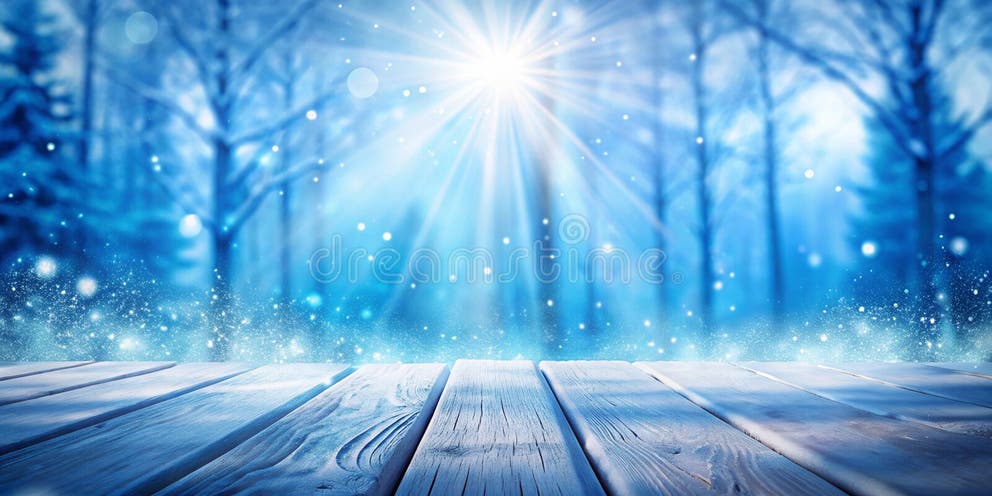 Panoramic Blue Background with Soft Sunlight and Subtle Shadow Effects ...