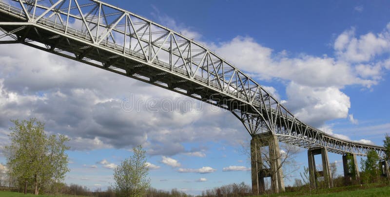 Panoramic Bridge stock image. Image of connection, bridge - 777531