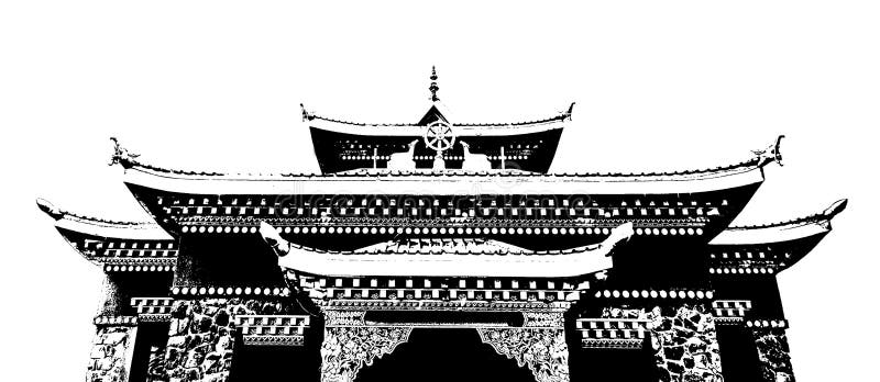 Temple Stencil Stock Illustrations – 187 Temple Stencil Stock ...