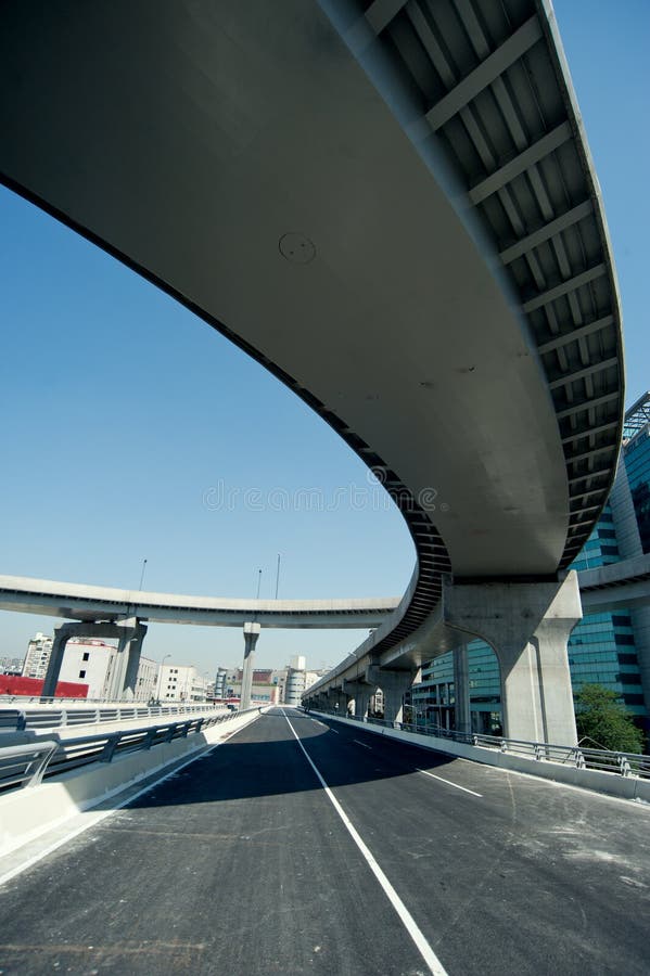 Panoramic city overpass stock image. Image of roads, cities - 31697963