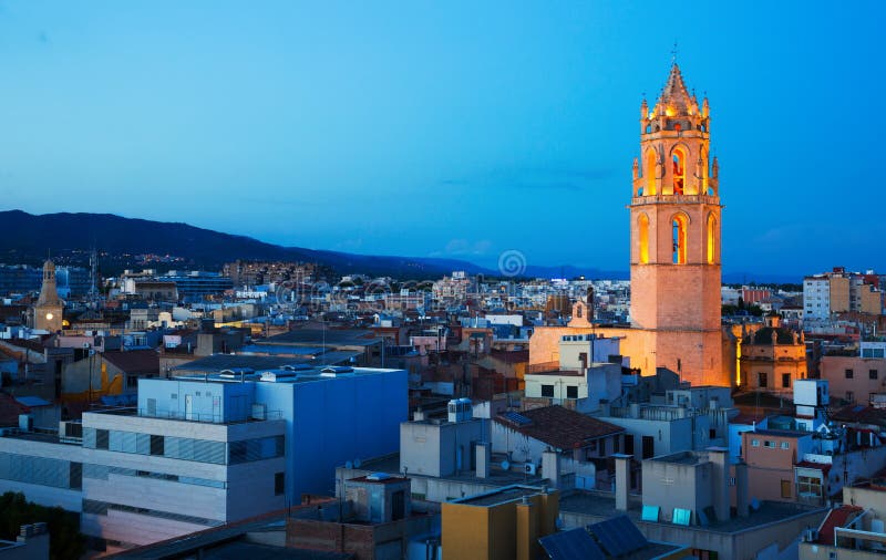 The Cathedral of Reus, Catalonia Stock Photo - Image of cultural ...