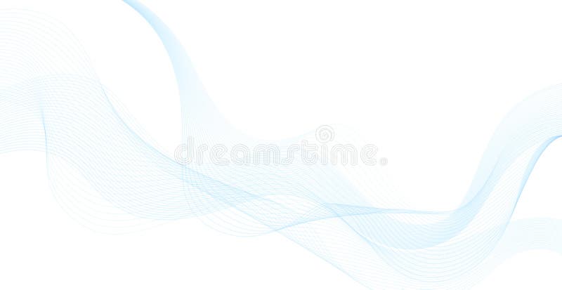 Panoramic Colorful Abstract Stylish Multi Background with Wavy Lines ...