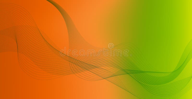 Panoramic Colorful Light Abstract Stylish Multi Background with Wavy ...