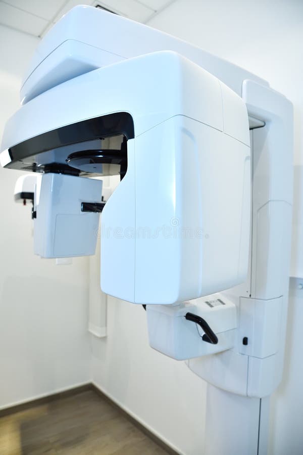 Panoramic Computer Tomograph Stock Image - Image of illness, hospital ...